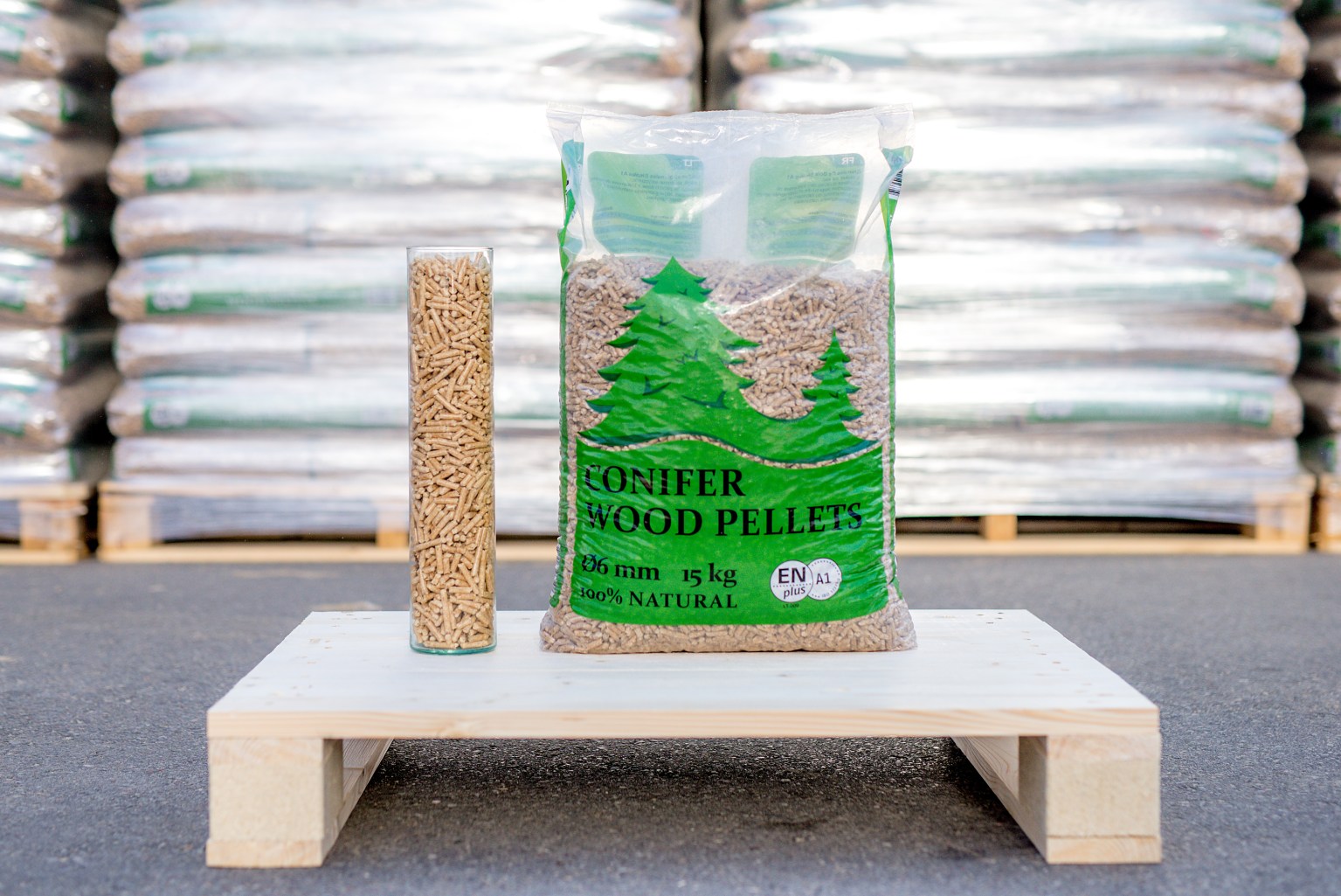 Goedkope houtpellets kopen | Witte pellets I Perfect Pellet